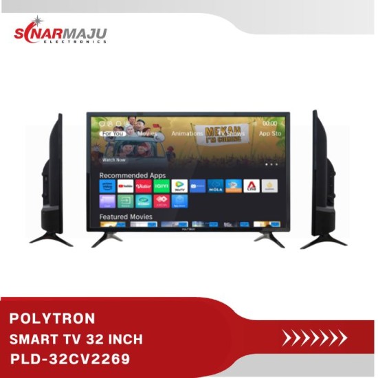 LED TV 32 INCH POLYTRON SMART TV PLD-32CV2269
